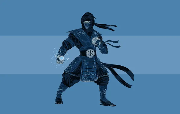 Download wallpaper cold, ninja, Mortal Kombat, Sub-Zero, Sub-Zero ...