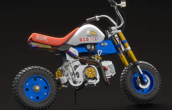 Wallpaper style, motorcycle, Honda, a minibike for mobile and desktop ...