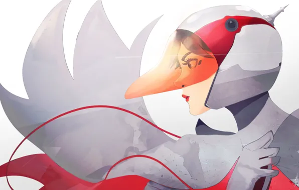 Download wallpaper girl, costume, art, jun, the swan, Gatchaman ...