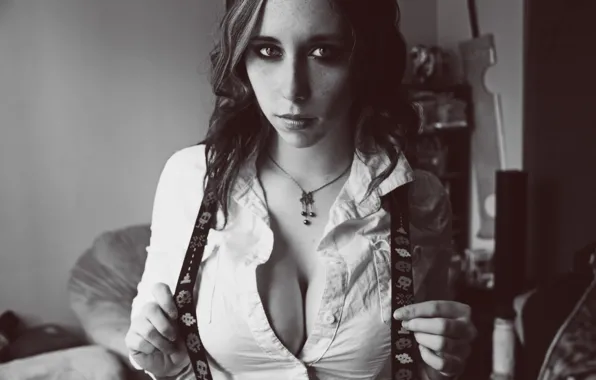 Wallpaper White Sexy Black Model Look For Mobile And Desktop Section девушки Resolution