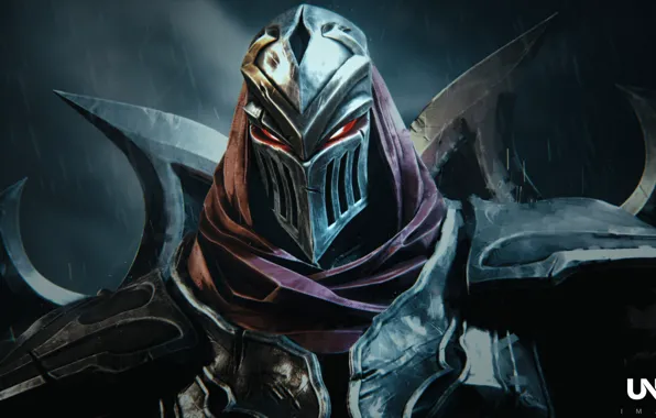 Wallpaper armor, helmet, Zed, Legends of Runeterra for mobile and ...