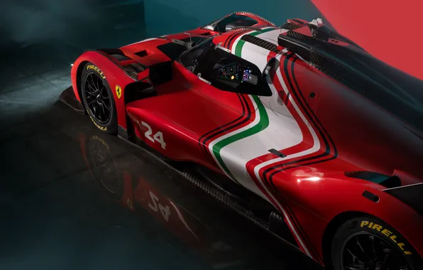 Wallpaper Ferrari, hypercar, 499P, Modified Ferrari 499P for mobile and ...