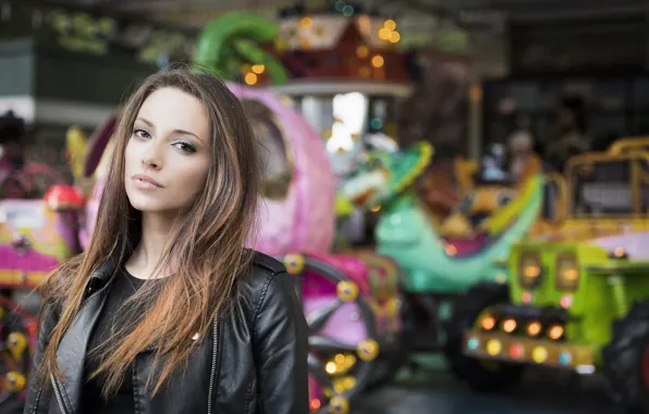 Wallpaper look, background, hair, jacket, beauty, Carlotta for mobile ...