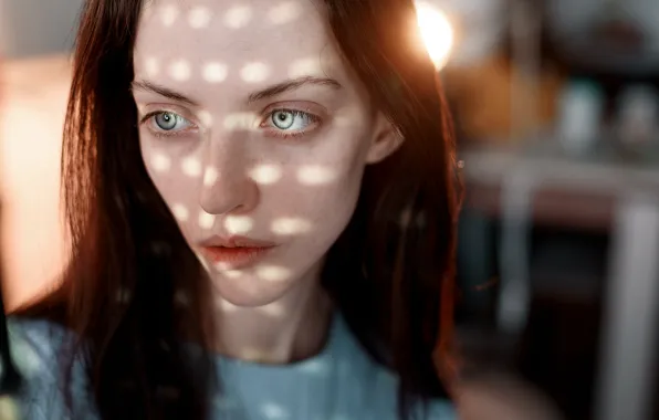 Download wallpaper lighting, sponge, Juliana Naidenova, section girls ...