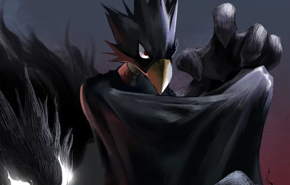 Download wallpaper shadow, guy, fad, My Hero Academia, Boku No Hero ...