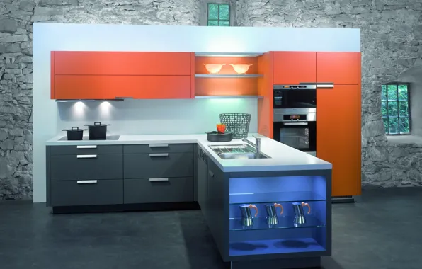 Download wallpaper style, modern, stylish, kitchen, interior design ...