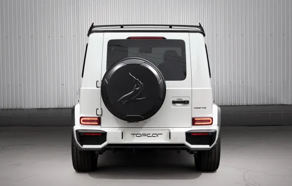 Wallpaper Mercedes-Benz, rear view, AMG, Inferno, G-Class, Gelandewagen ...