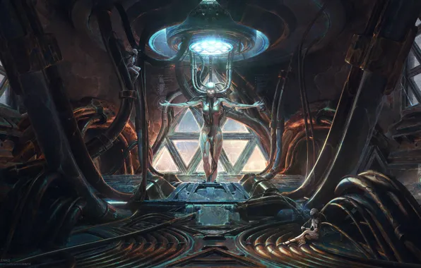 Wallpaper construction, The Prophet, human altar for mobile and desktop ...