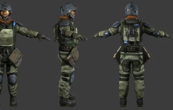 Killzone 3 Helghast Soldiers