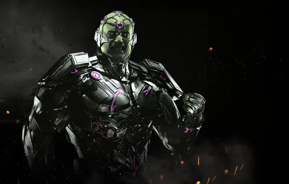 Wallpaper game, fighting, NetherRealm Studios, Injustice 2, Brainiac ...
