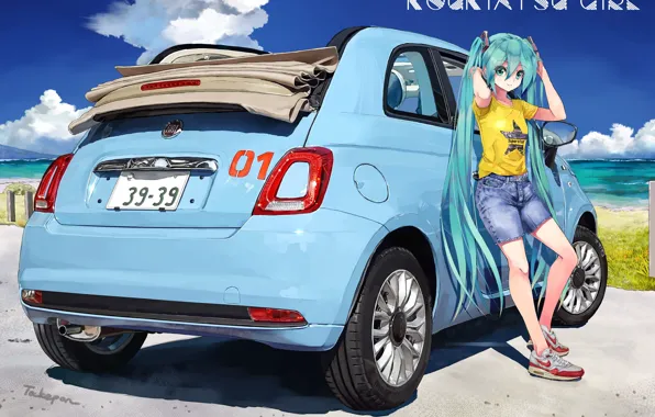 Wallpaper machine, girl, Vocaloid, Hatsune Miku for mobile and desktop ...