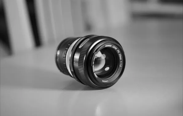 Download wallpaper Canon, reflection, lens, shadow, section hi-tech in ...