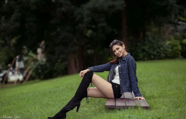 Download Wallpaper Grass Legs Asian Cutie Asian Cutie Asian Girls
