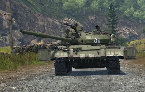 Wallpaper USSR, main battle tank, modernization, T-62M-1 for mobile and ...