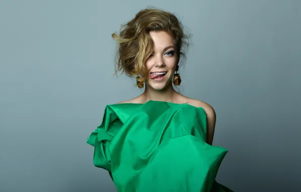 Wallpaper language, girl, face, background, hair, makeup, antics for ...