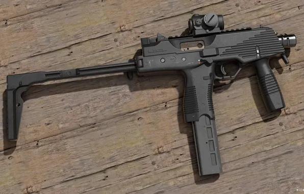 Wallpaper Switzerland, the gun, MP9 for mobile and desktop, section ...