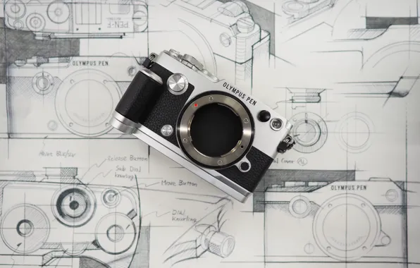 Wallpaper design, background, the camera, olympus for mobile and ...