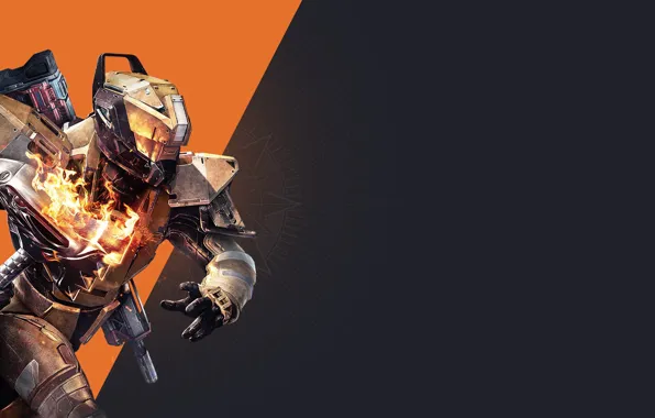 Wallpaper fire, flame, gun, weapon, rifle, spark, Destiny, Destiny The ...