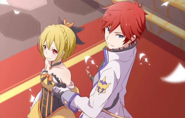 Wallpaper girl, anime, art, knight, Re: Zero kara hajime chip isek or ...