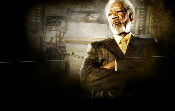 Wallpaper costume, wanted, thread, machine, Morgan Freeman for mobile ...