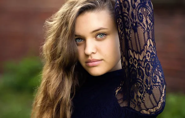 Wallpaper look, sponge, the beauty, Allison for mobile and desktop ...