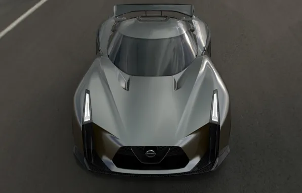 Wallpaper Concept, Turismo, Nissan, Vision, Front, Gran, Spoiler, 2014 ...