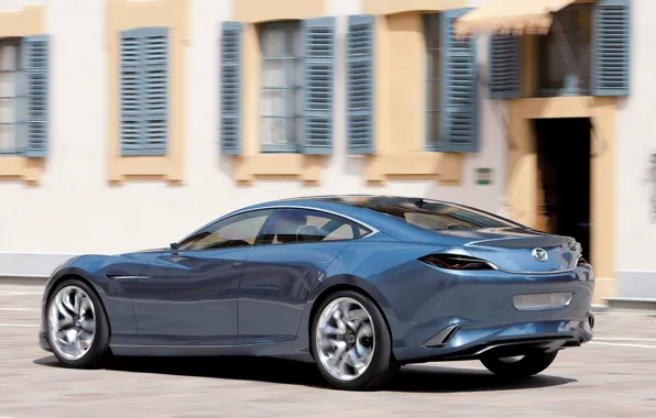 Wallpaper the city, street, Mazda, Shinari for mobile and desktop ...