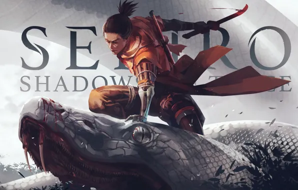 Download wallpaper the game, Japan, sword, snakes, sword, snake, art ...