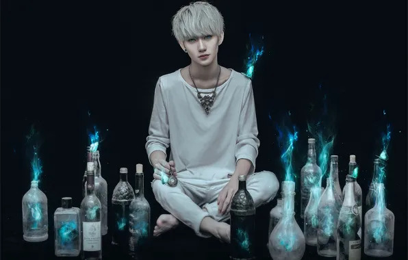 Wallpaper bottle, guy, cosplay, Jim Croce, Time In the Bottle, by Crimson-Shad images for ...