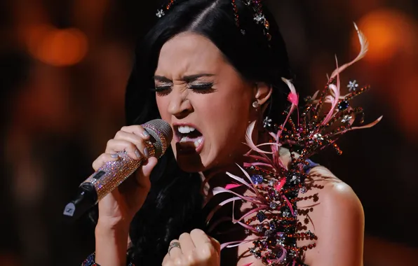 Download wallpaper music, actress, brunette, Katy Perry, singer ...