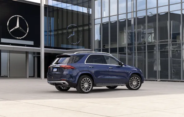 Wallpaper car, Mercedes, blue, AMG Line, Mercedes-Benz GLE 450 E 4MATIC ...