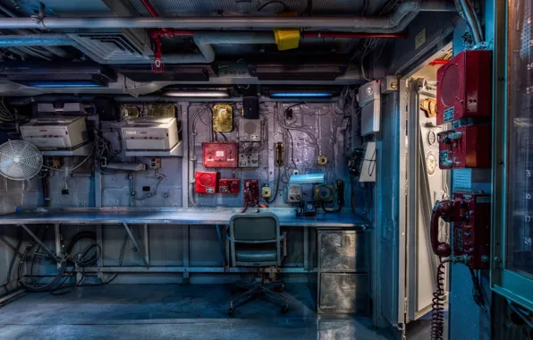 Download wallpaper metal, boat, office, door, printers, section ...