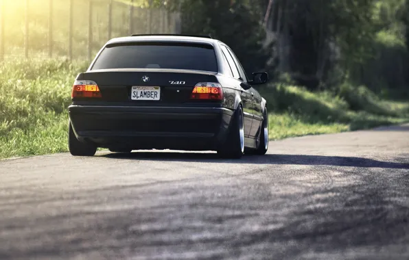 Wallpaper machine, auto, tuning, Boomer, seven, e38, bumer, bmw 740 ...