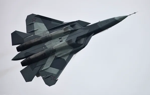 Wallpaper T-50, PAK FA, The Russian air force, SUKHOI, 5 generation ...