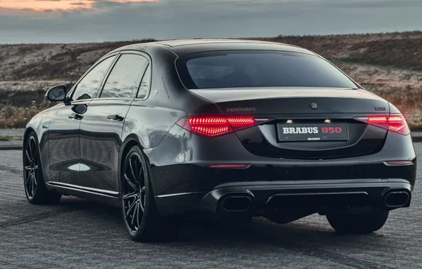 Wallpaper Mercedes, Maybach, sedan, V12, BRABUS, Mercedes-Maybach, 2023 ...