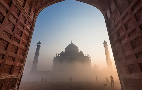 Wallpaper architecture, Taj Mahal, India for mobile and desktop ...
