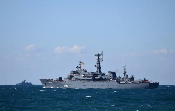 Wallpaper ship, the black sea, training, Perekop for mobile and desktop ...