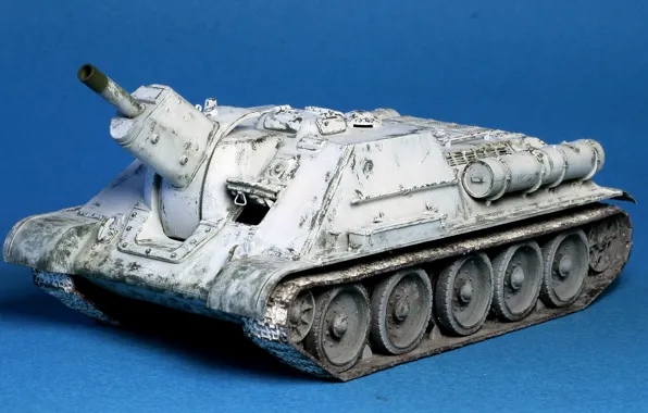 Wallpaper toy, self-propelled unit, SU-122, model for mobile and ...