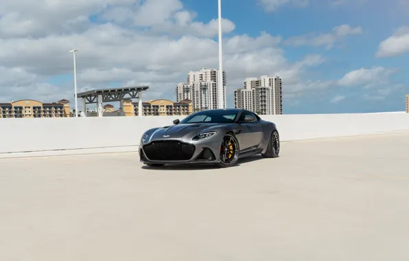 Wallpaper Clouds, Sky, Silver, DBS Superleggera for mobile and desktop ...