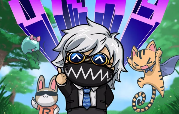 Download wallpaper Music, Cover, Monstercat, Tokyo Machine, OKAY ...