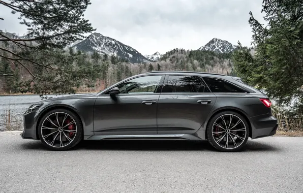 Wallpaper Audi, side view, ABBOT, Before, RS6, RS 6, 2020 for mobile ...