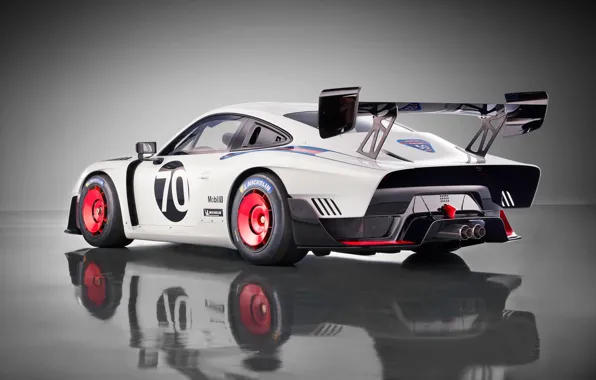 Wallpaper Porsche, supercar, rear view, 2018, 935 for mobile and ...