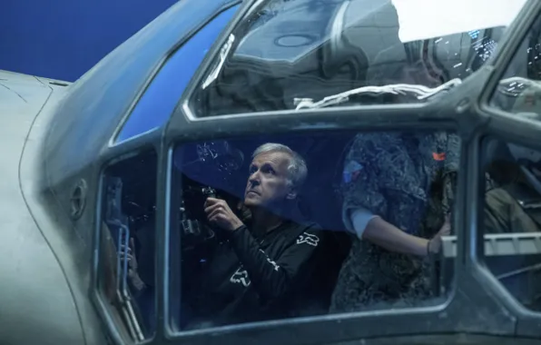 Download wallpaper Avatar, director, James Cameron, behind the scenes ...
