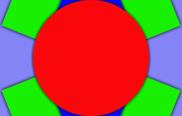 Download wallpaper round, figure, layers, section abstraction in ...