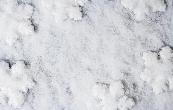White Textured Snow Background