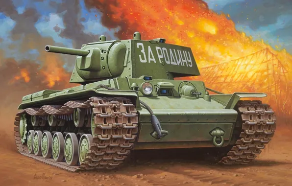 Wallpaper figure, tank, Enzo Maio, NNA GDR, the national people's army ...