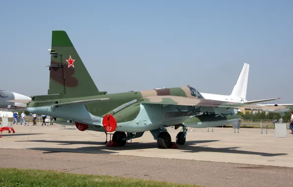 Wallpaper pilot, attack, Rook, Su-25, Su-25 for mobile and desktop ...