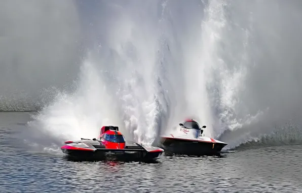 Wallpaper race, boat, speed for mobile and desktop, section спорт ...