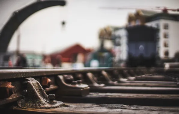 Wallpaper background, rails, railroad for mobile and desktop, section ...