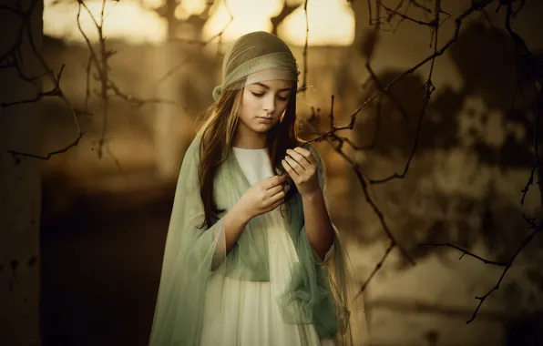 Wallpaper girl, mood, portrait for mobile and desktop, section девушки ...